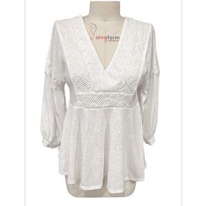 Sundance | Tops | Sundance Lace Trimmed Top | Poshmark
